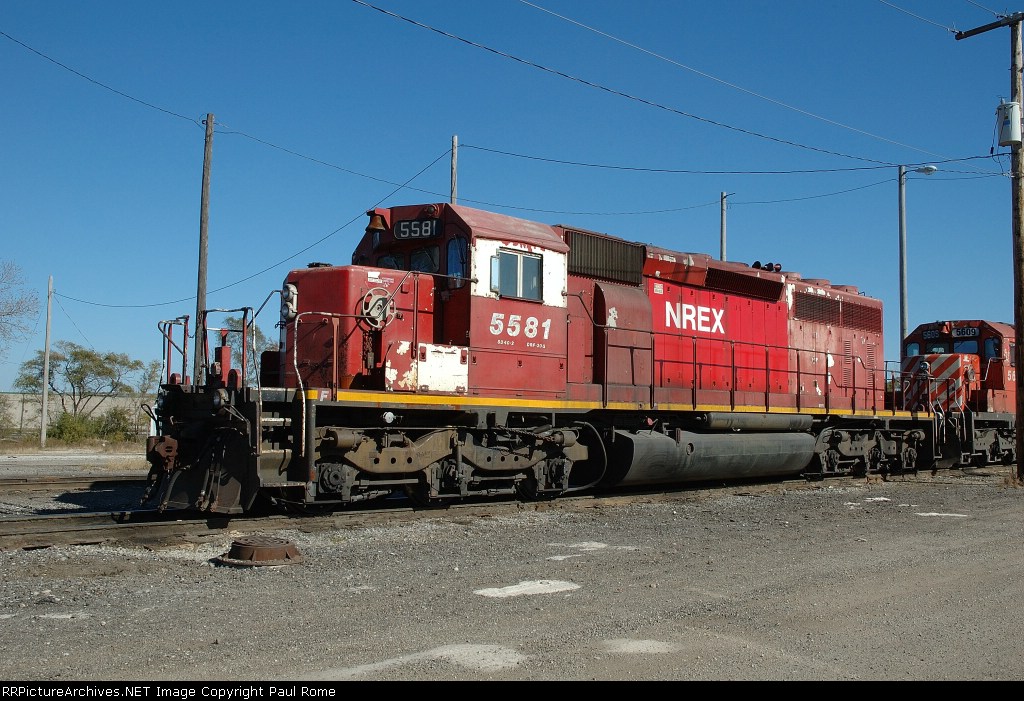 NREX 5581, EMD SD40-2, ex CP Rail, at the CP/Soo Line Yard